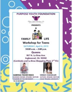 Family Life Workshop - Purpose Youth Foundation